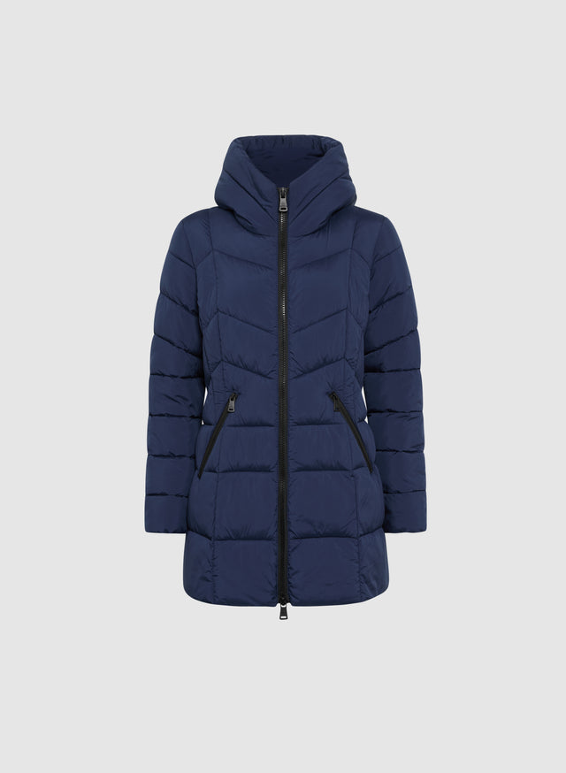 Recycled Material Puffer Coat