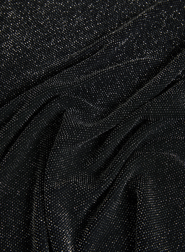 Metallic Long Sleeve Top