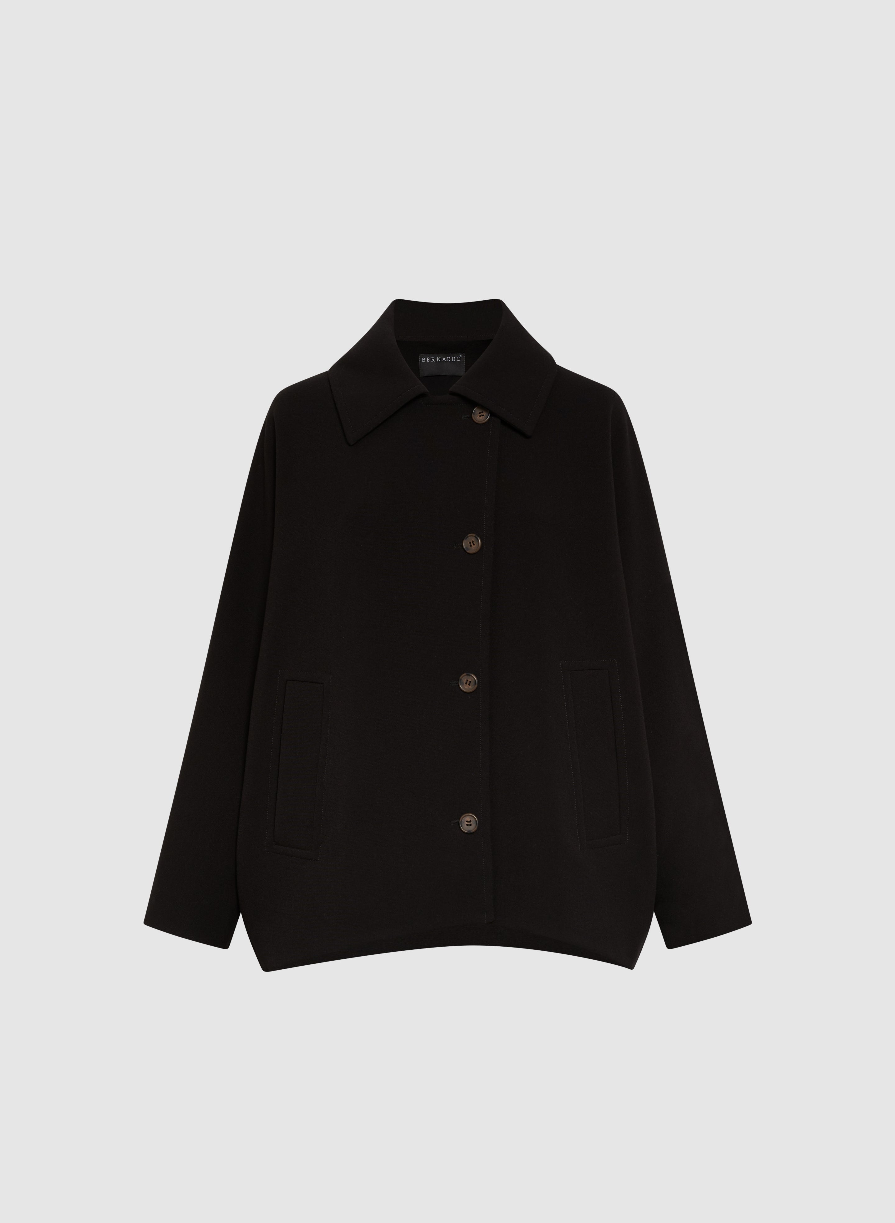 Short Button-Up Coat