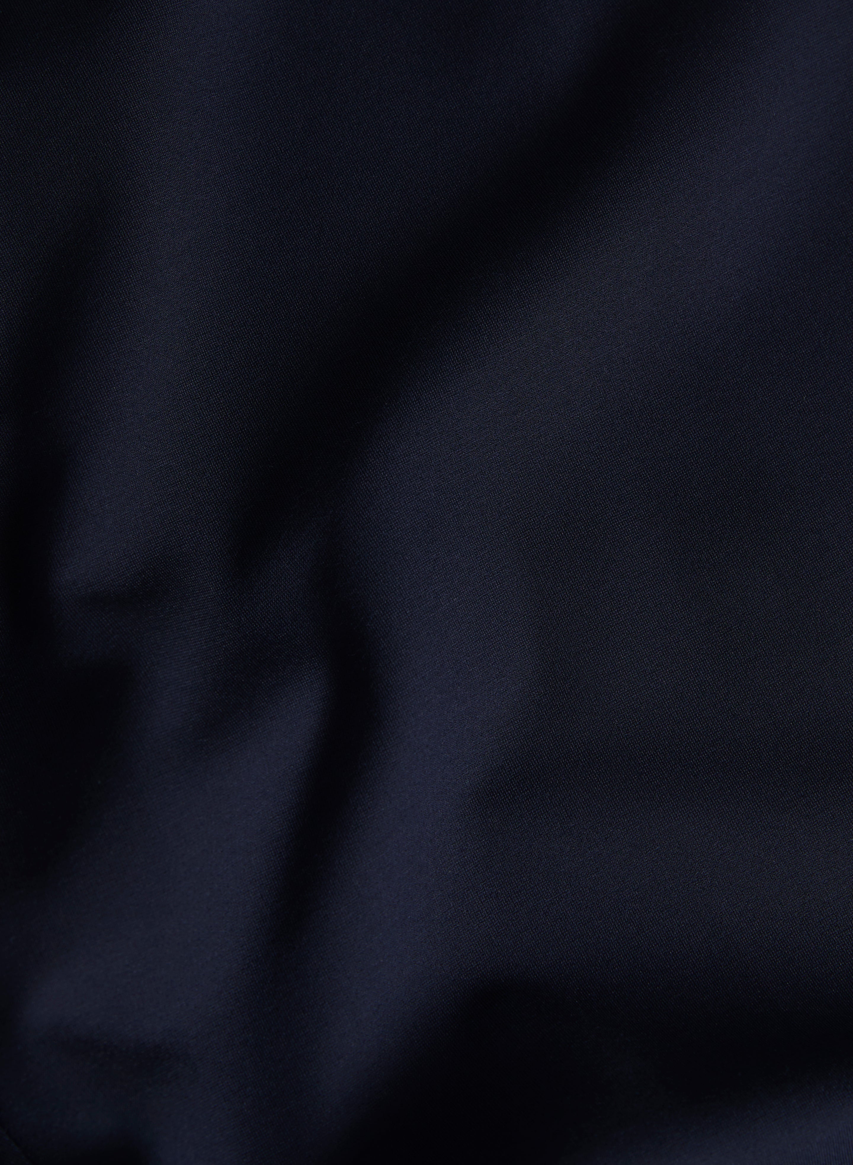 Slit Detail Straight Leg Capris