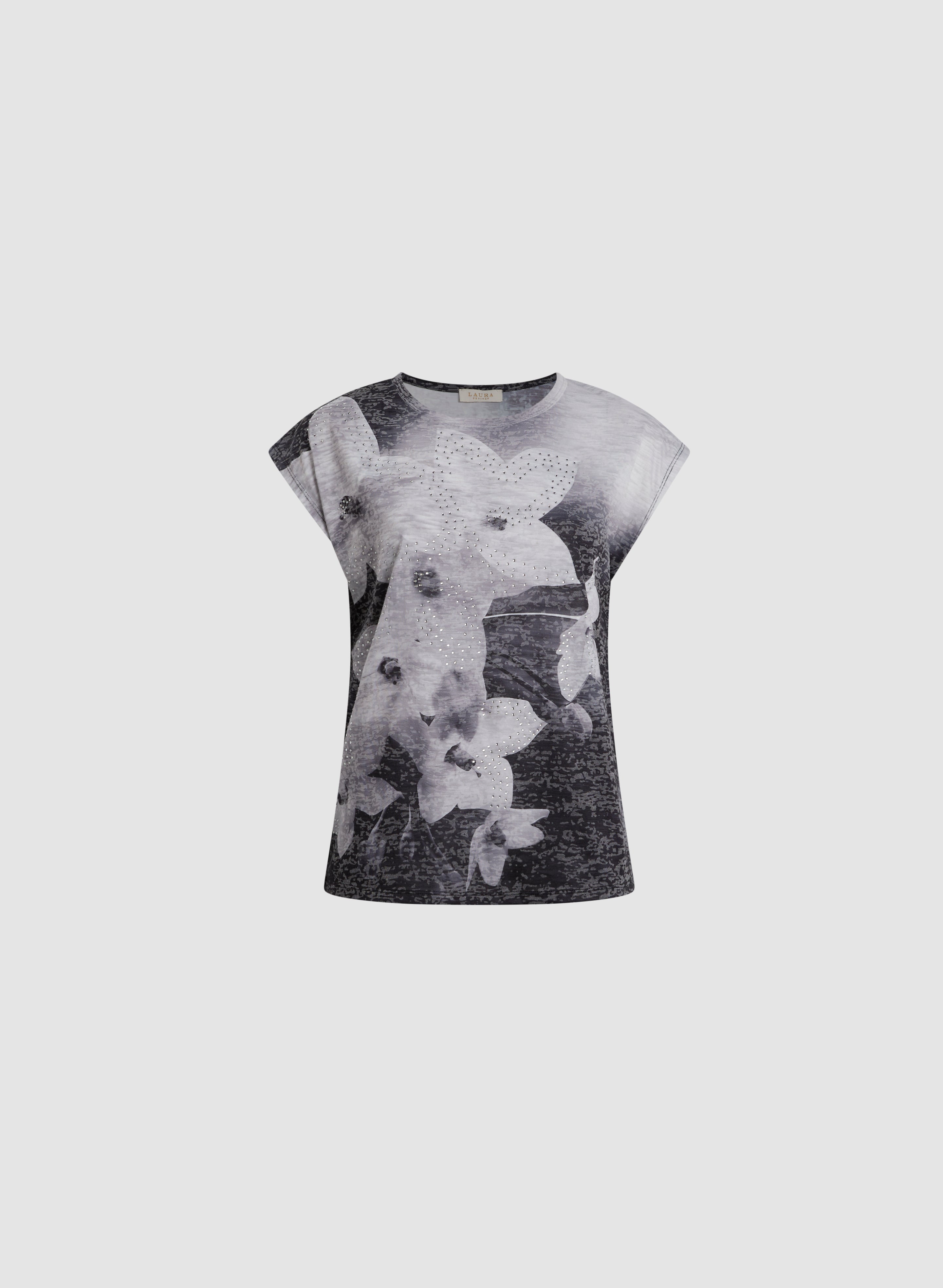 Drop-Shoulder Printed Tee