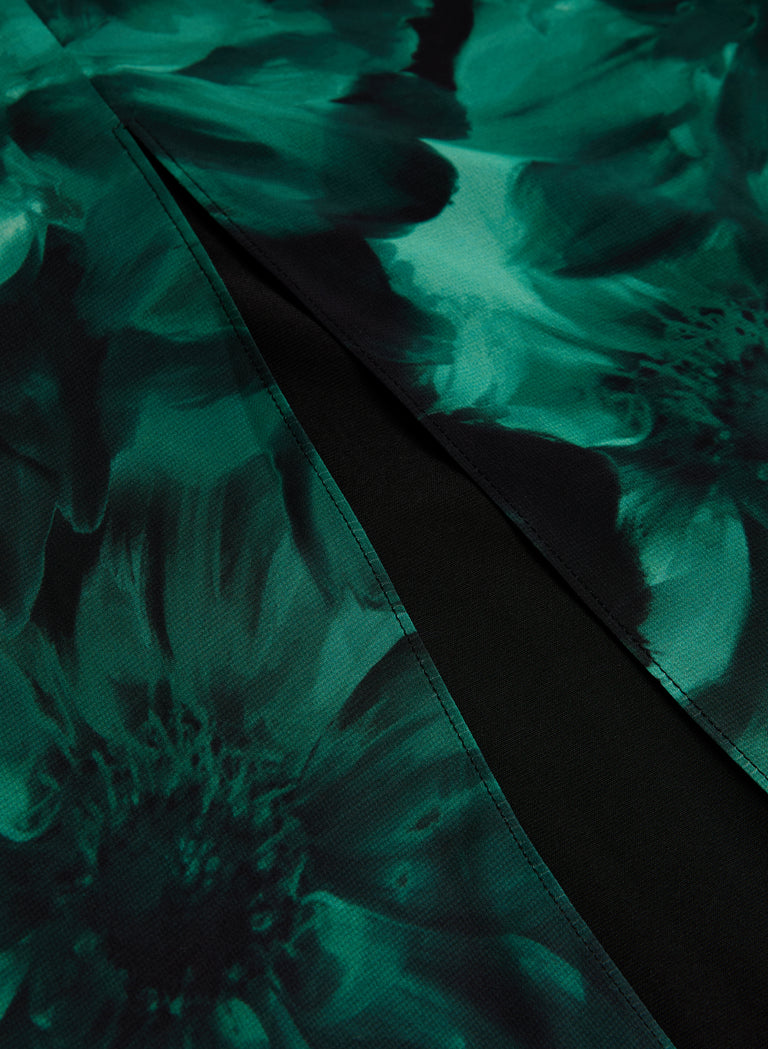 Floral Print Tiered Blouse