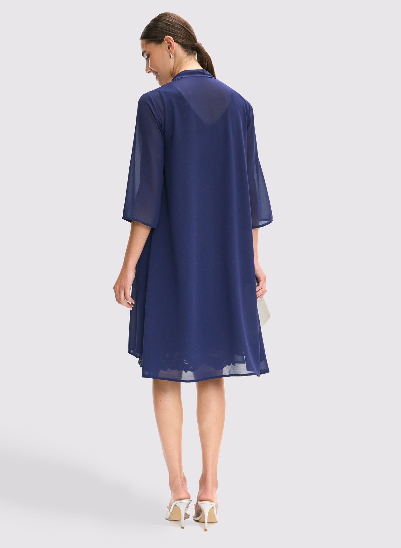 Chiffon Jacket & Dress Set