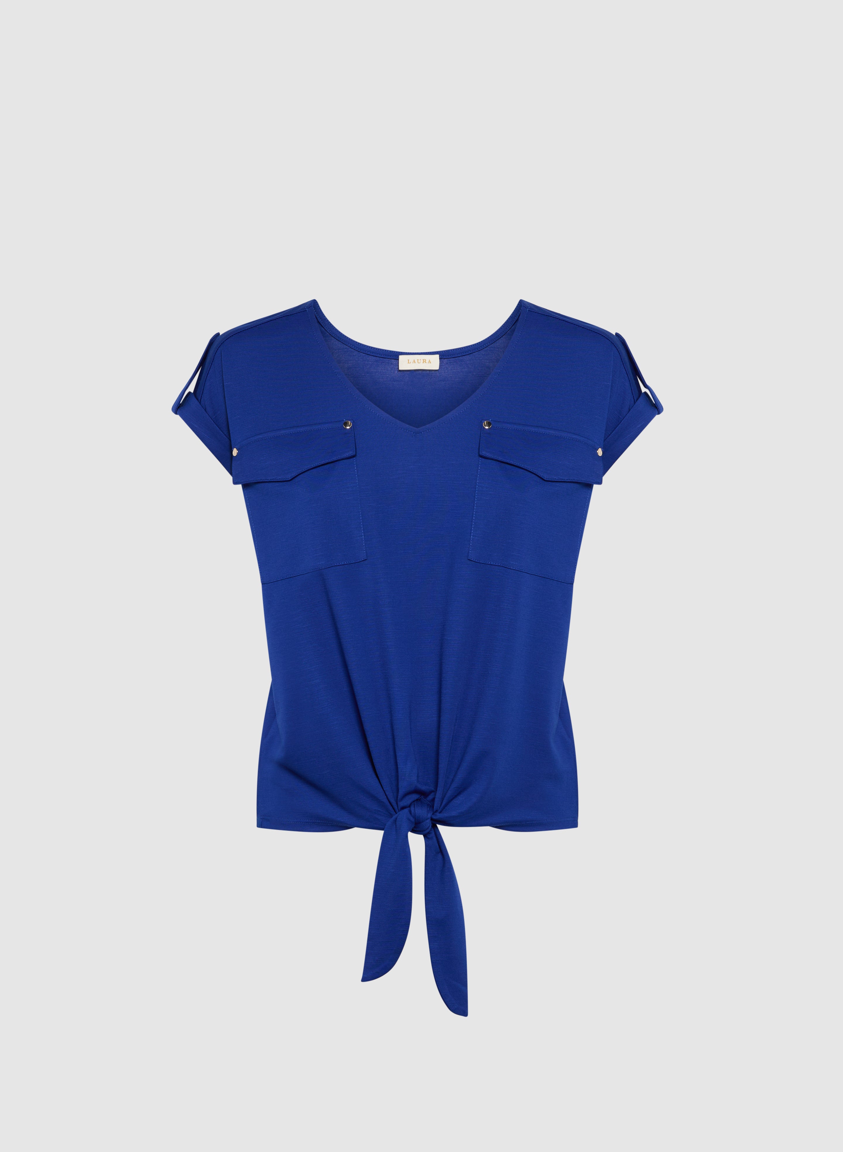 Cap Sleeve Utility T-Shirt